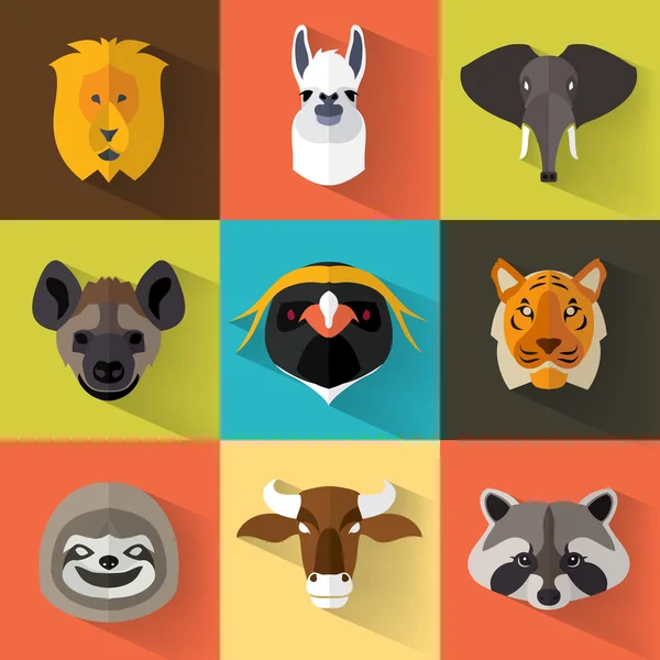 73,218 Animal vector portrait Vector Images | Depositphotos