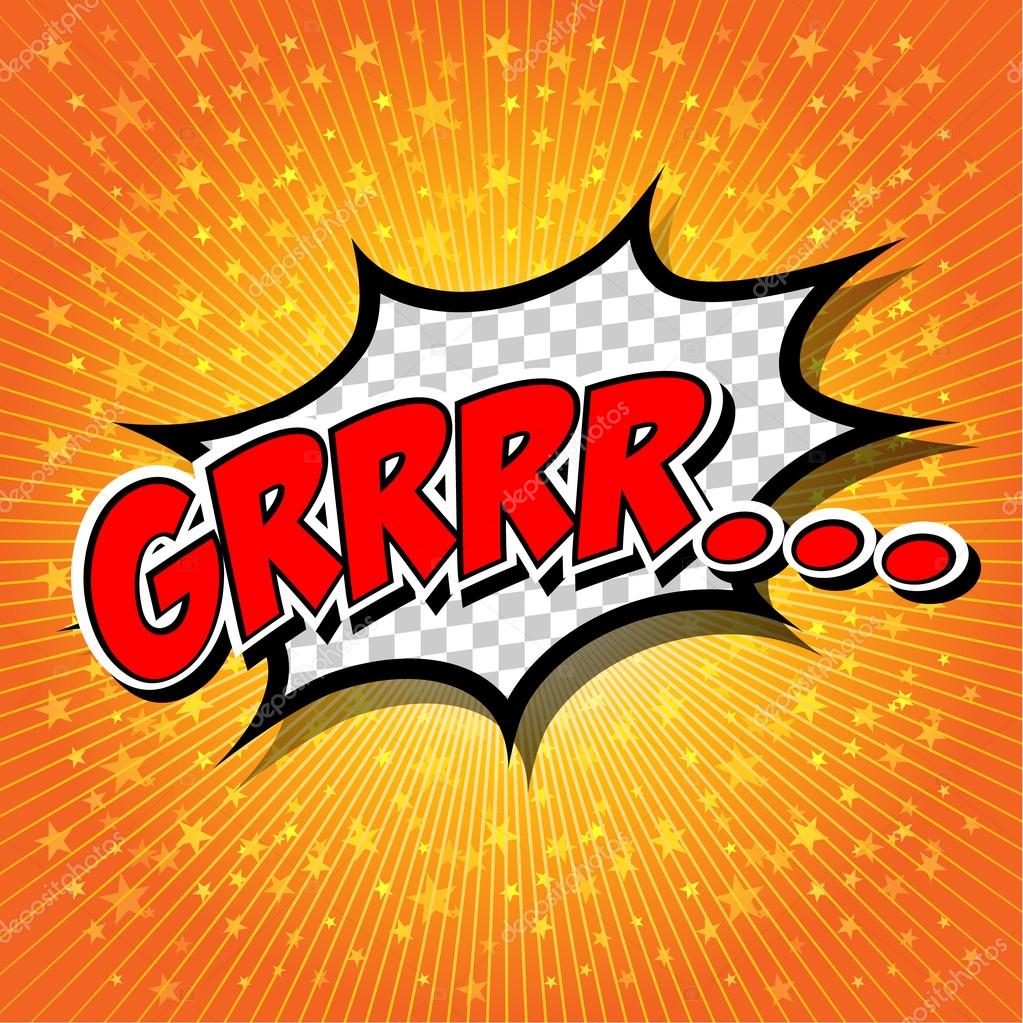 Superhéroe golpeando cómics burbuja con texto Vector de Stock de ©jirawat 98384252