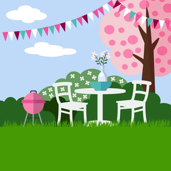 ᐈ Garden party clip art stock cliparts, Royalty Free garden party ...