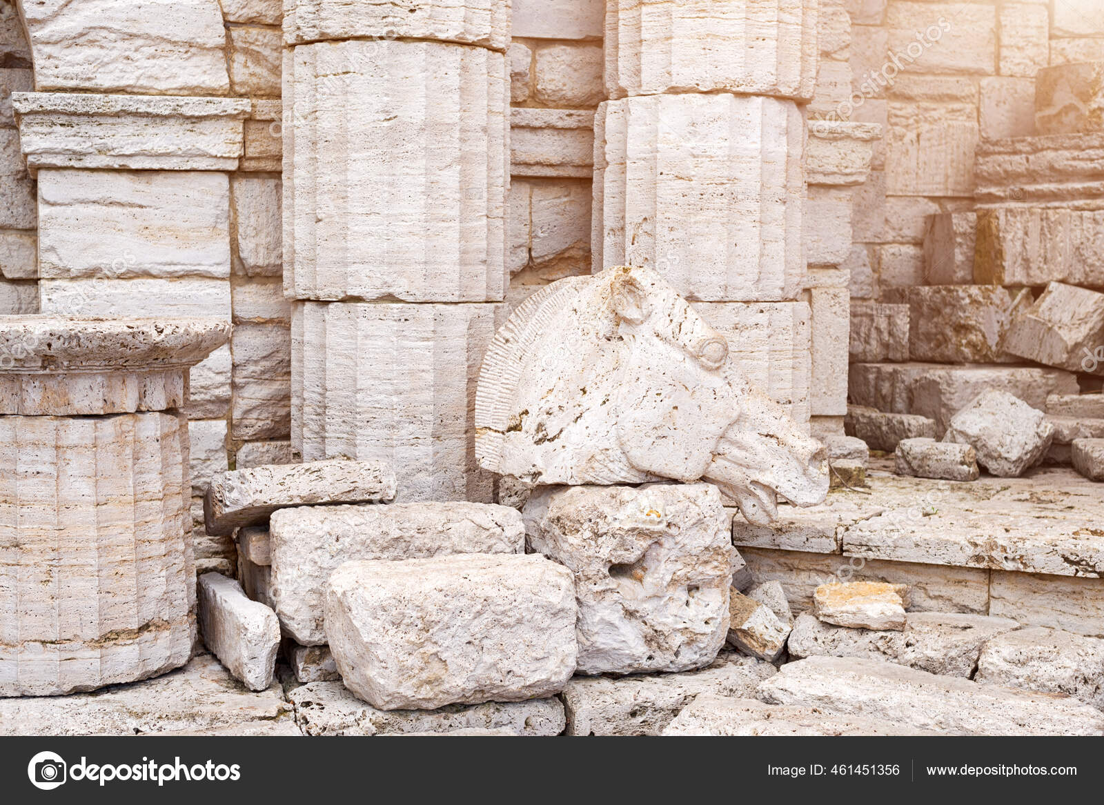 Ancient Greek Stone Wall