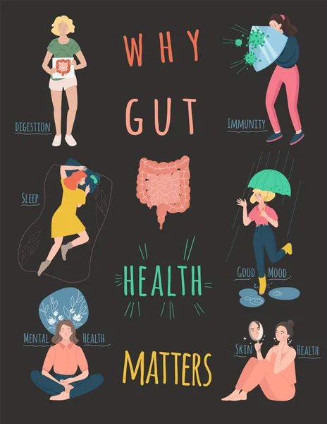 Gut health Vector Art Stock Images | Depositphotos