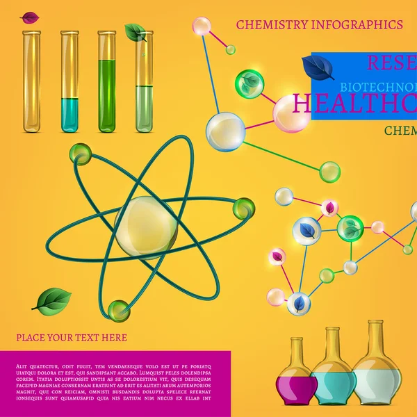 Chemistry Infographics Stock Vector by ©annyart 62588431