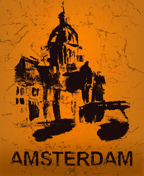 Amstredam graphic Stock Vector by ©annyart 68137215