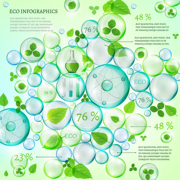 Infographics Bio Bubble Stock Vector by ©annyart 62588447
