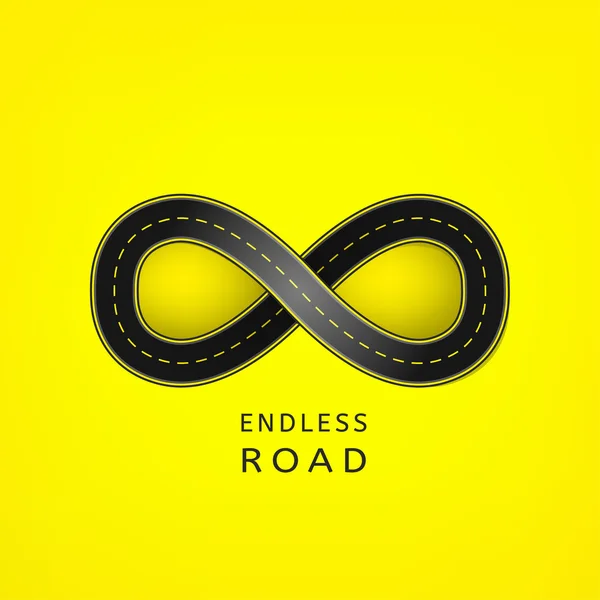 Endless road Vector Art Stock Images | Depositphotos