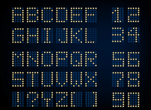 Digital Numerals vector Stock Vector by ©annyart 93684944