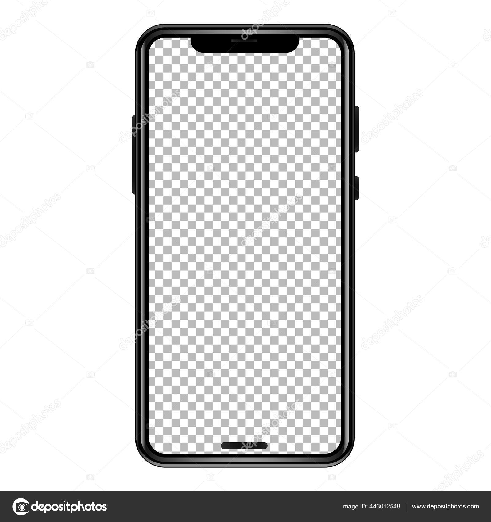 Smart Mobile Phone Transparent Png Mockup Stock Vector by ©iftikharalam ...