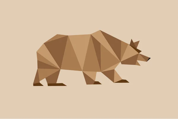 Bear triangles style Stock Vector Image by ©deskcube #21583887