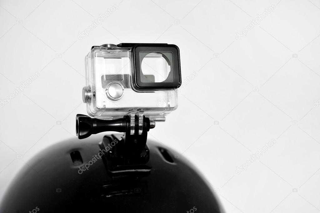 Action camera empty housing — Stock Photo © roibu #65725849