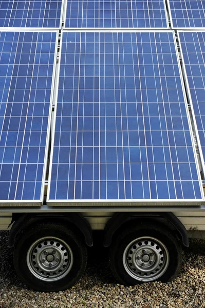 Solar panel trailer Stock Photos, Royalty Free Solar panel trailer ...