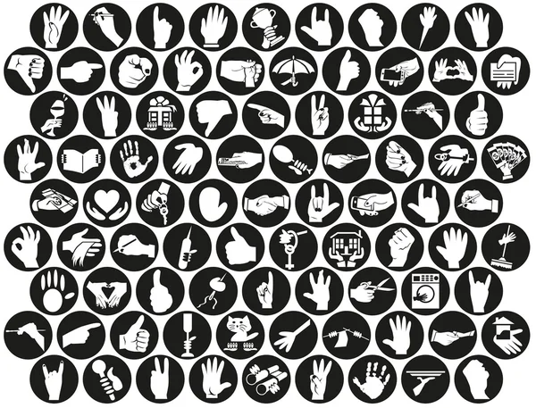 Hands icons Stock Vectors, Royalty Free Hands icons Illustrations ...