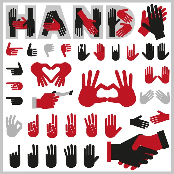 Hands icons Stock Vectors, Royalty Free Hands icons Illustrations ...