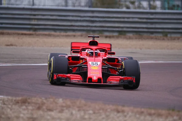 #55 Carlos Sainz Jr Ferrari durante la prueba privada de Carlos Sainz Ferrari SF71H F rmula 1 ...