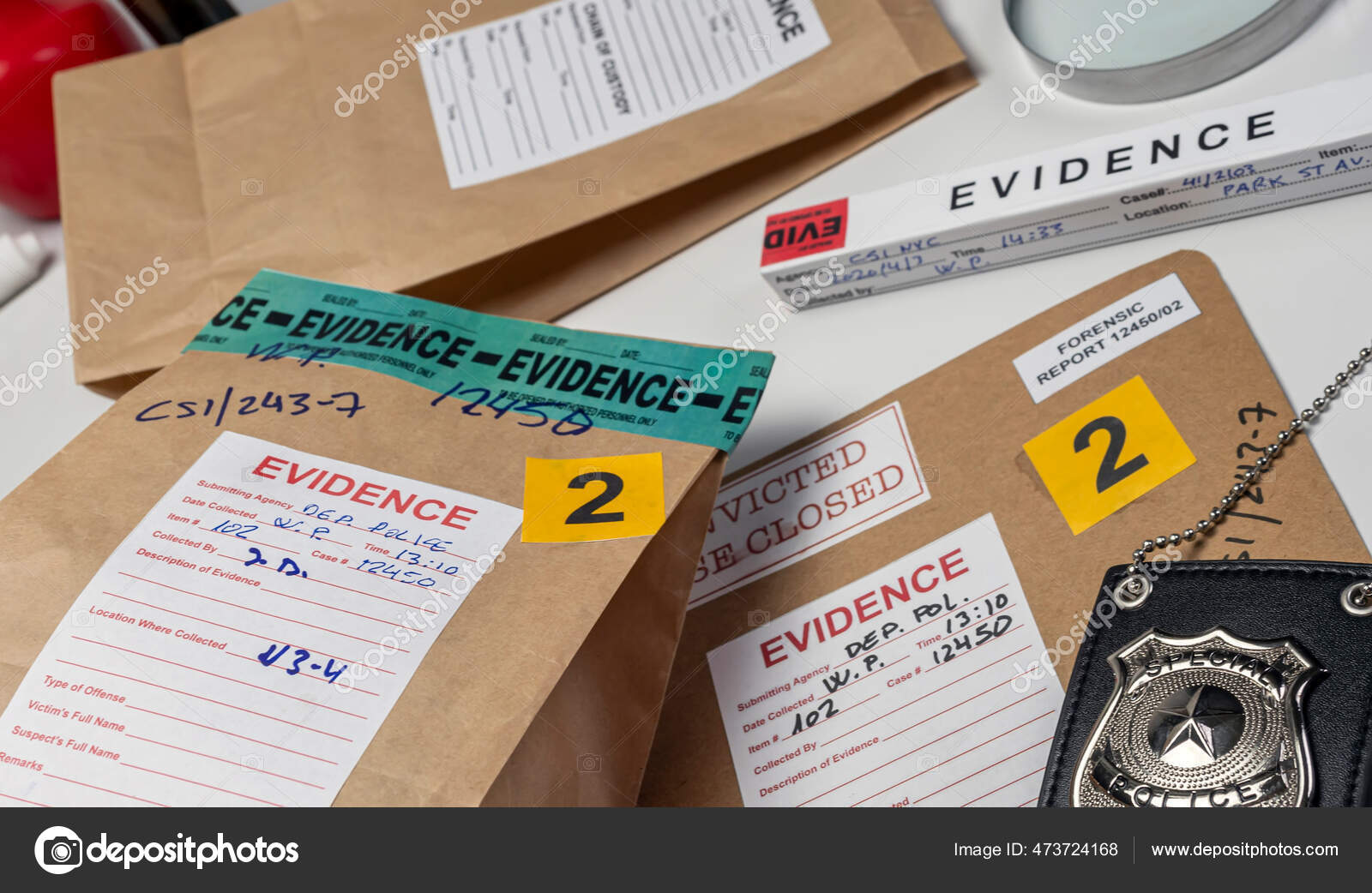 Crime Scene Evidence Bag