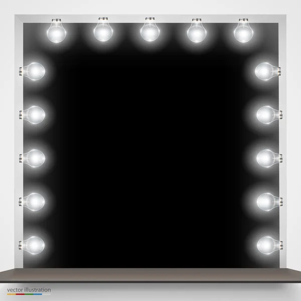 Vanity Mirror Vector