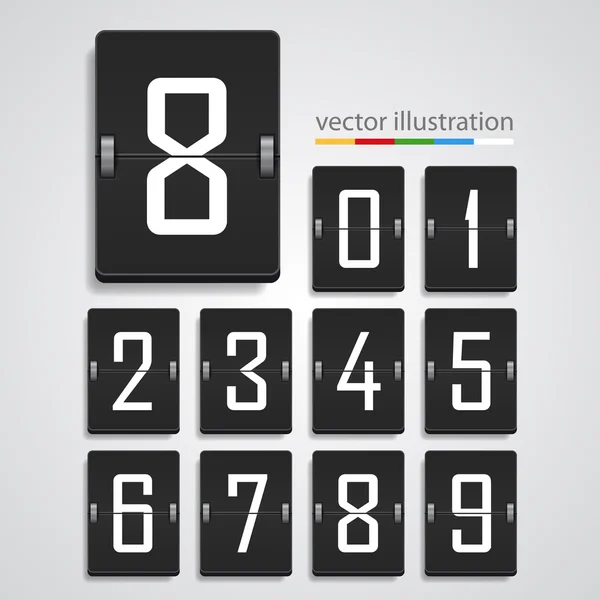 Numeric scoreboard. Vector Stock Vector Image by ©hobbit_art #63414467