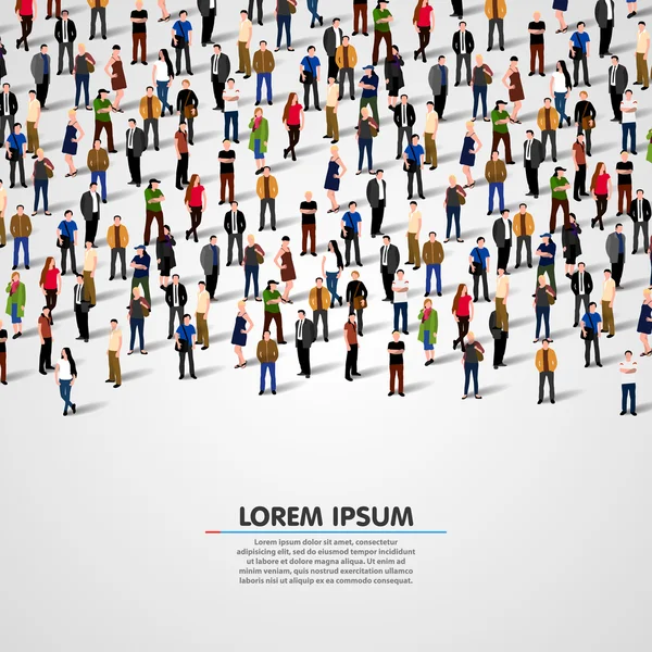 Large group of people. - Stock Image - Everypixel