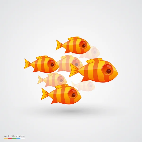 Pack of fish. Vector Stock Vector Image by ©hobbit_art #64932305