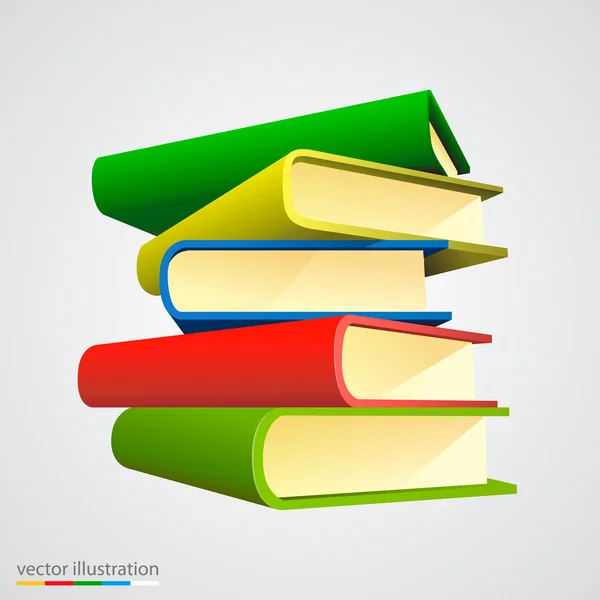 School books illustration Vector Art Stock Images | Depositphotos