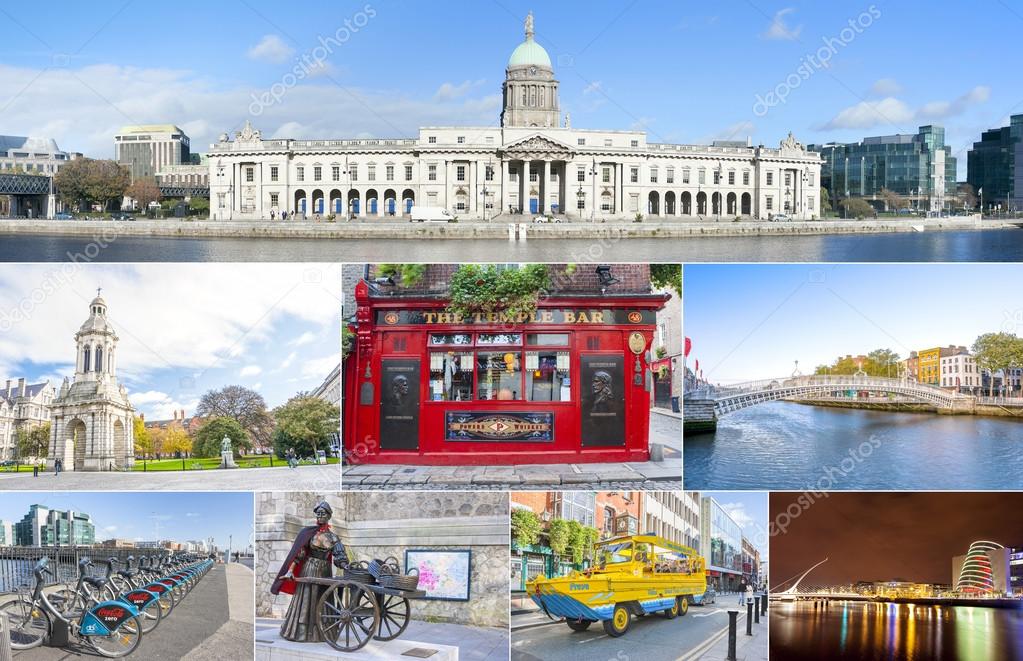 Dublin landmarks set – Stock Editorial Photo © Aitormmfoto #60787395