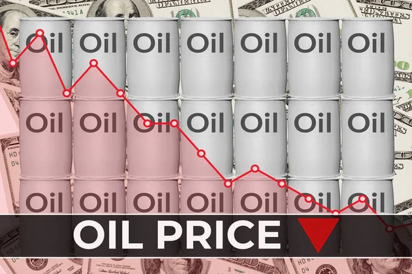Oil price drop chart Stock Photos, Royalty Free Oil price drop chart Images | Depositphotos