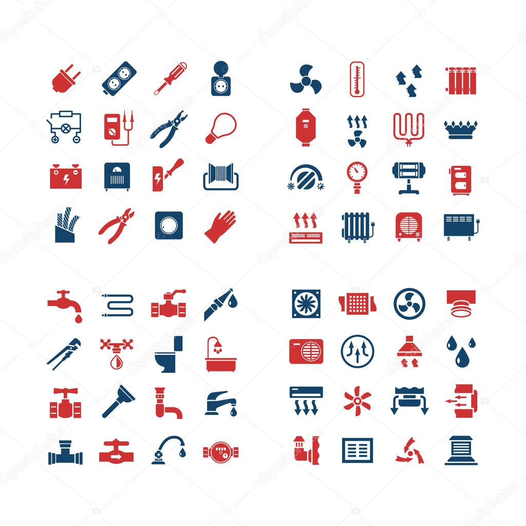 House system color icons Stock Vector Image by ©motorama #105118820