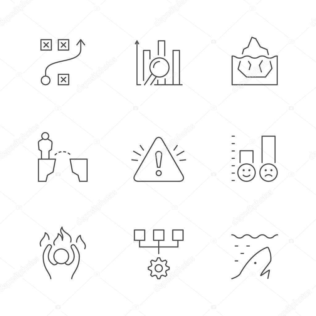 Establecer iconos de l nea de gesti n de riesgos 2024