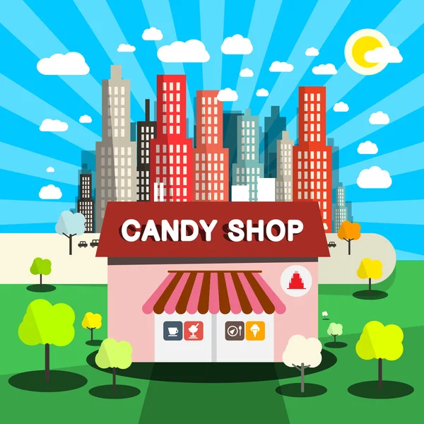 2,851 Candy shop cartoon Stock Illustrations | Depositphotos®