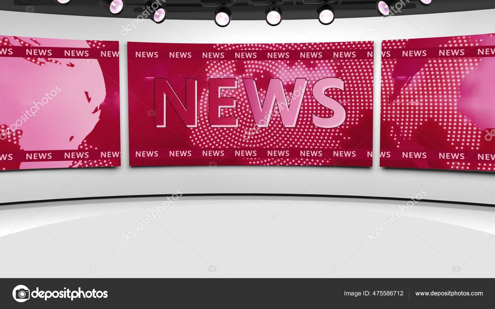 Newsroom Background Stock