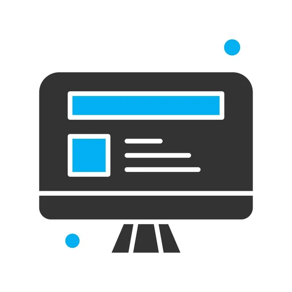 Vector Lcd Monitor Icon Digital Image Stock Vector by ©Vectorvalley ...