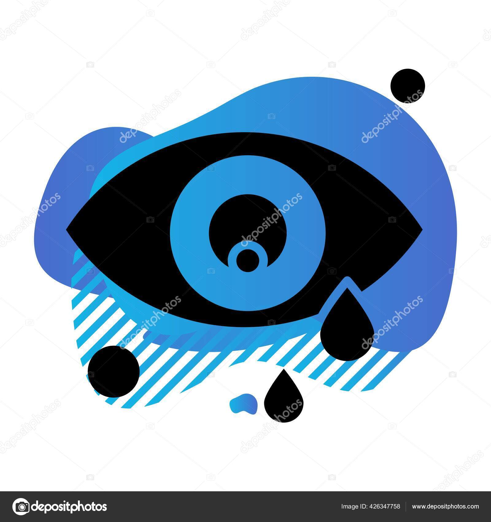 Vector Eye Ico Vector Illustration Stock Vector by ©Vectorvalley 426347758