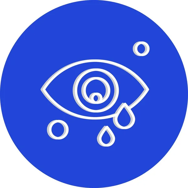 Vector Eye Ico Vector Illustration Stock Vector by ©Vectorvalley 426347758