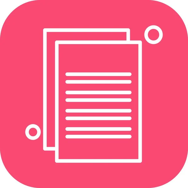 Vektor Mappa Ikon Illusztráció Stock vektor: ©Vectorvalley 406255250