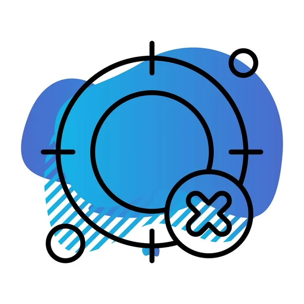 Vector Target Icon Illustration Stock Vector by ©Vectorvalley 406707018