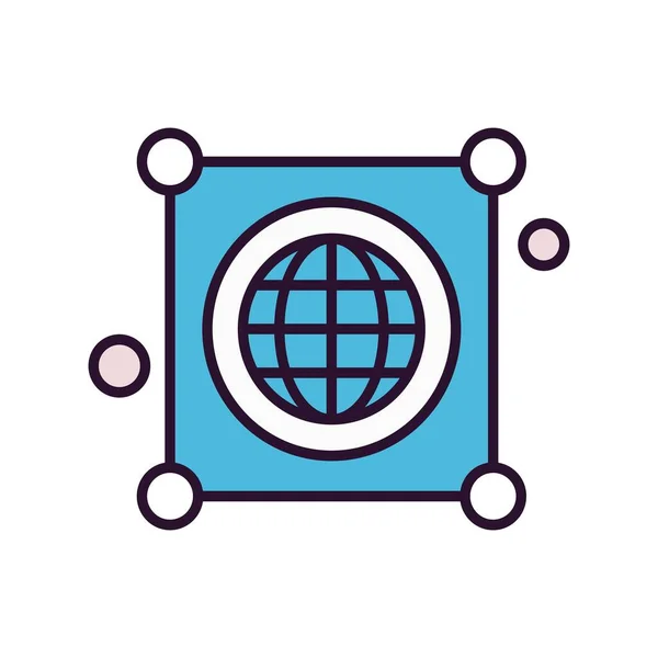 Vector Map Ico Vector Illustration Stock Vector by ©Vectorvalley 427164056