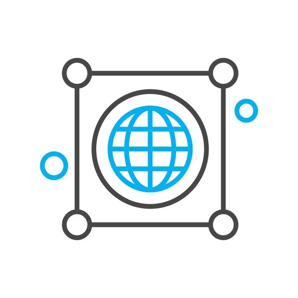 Vector Map Ico Vector Illustration Stock Vector by ©Vectorvalley 427164056