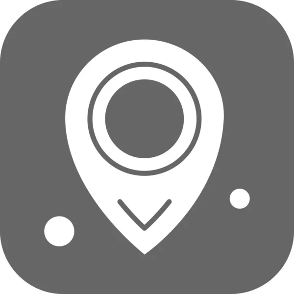 Vector Home Location Icon Stock Vector by ©Vectorvalley 410685676