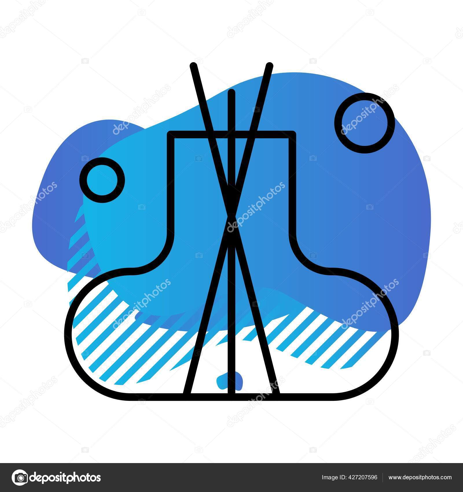 Simple Vector Wellness Icon Illustration Stock Vector by ©Vectorvalley ...