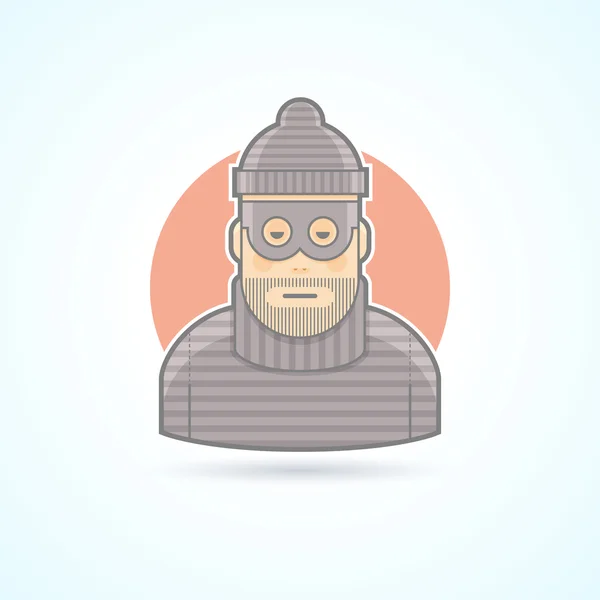 Avatar robber icon Vector Art Stock Images | Depositphotos