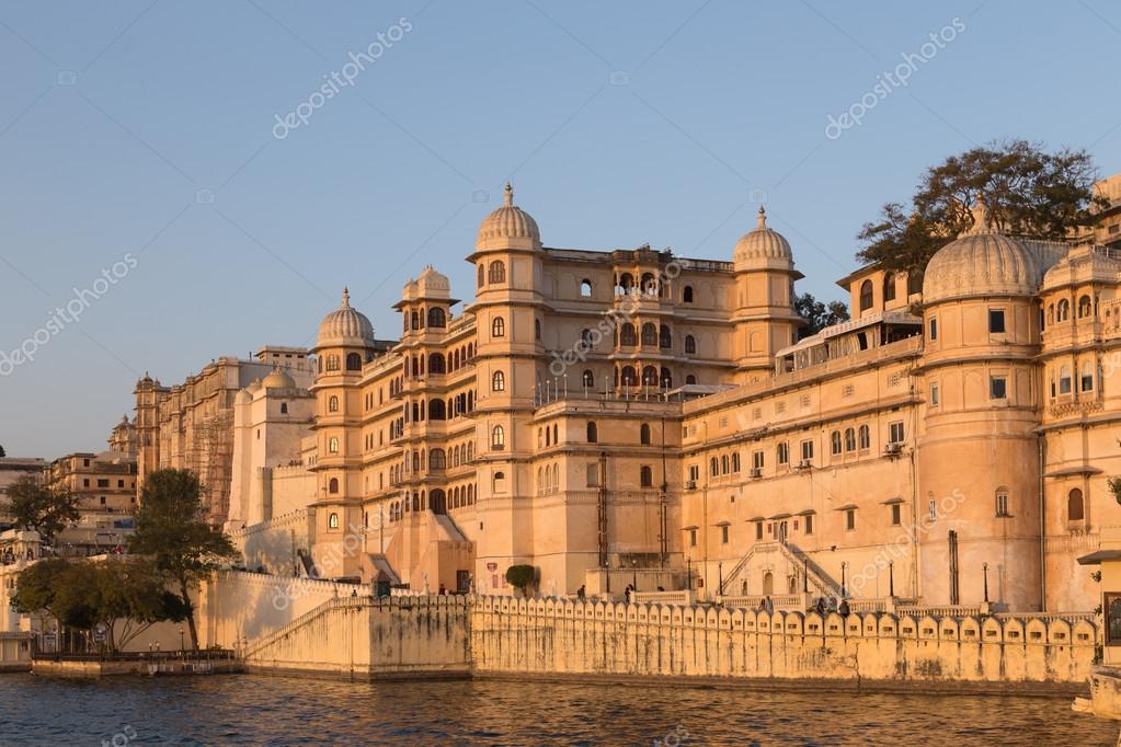 Udaipur City Palace in Rajasthan state of India Stock Photo by ...