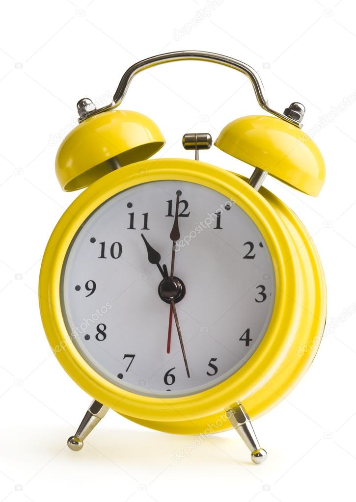 Eleven o'clock on alarm clock Stock Photo by ©ulkan 53218959