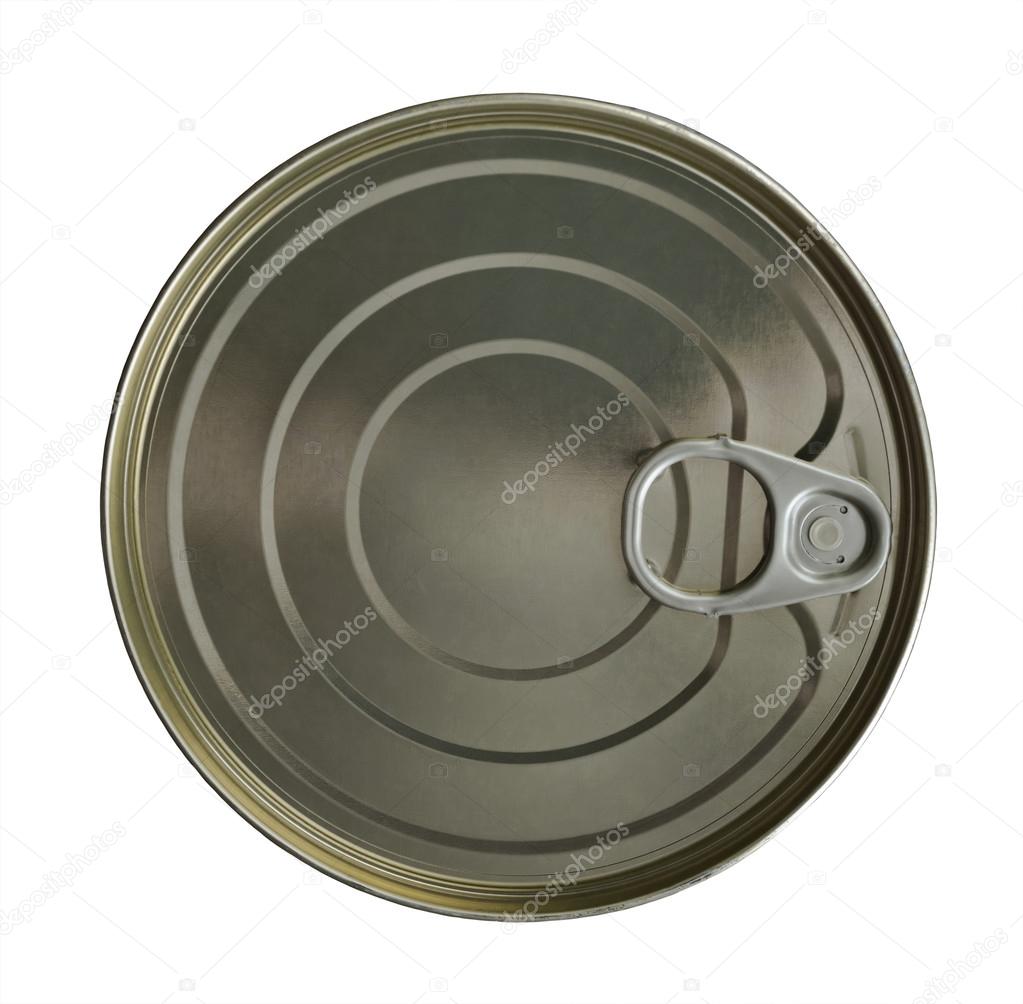 Top view of tin can Stock Photo by ©ulkan 60110843