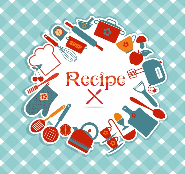 Recipe illustration — Stock Vector © olgamilagros #58436003