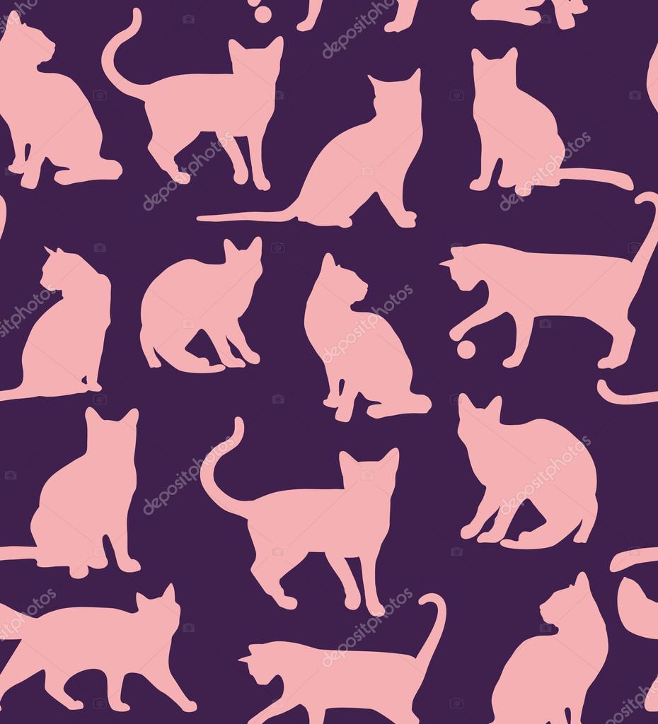 Tumblr Cat Pattern Background