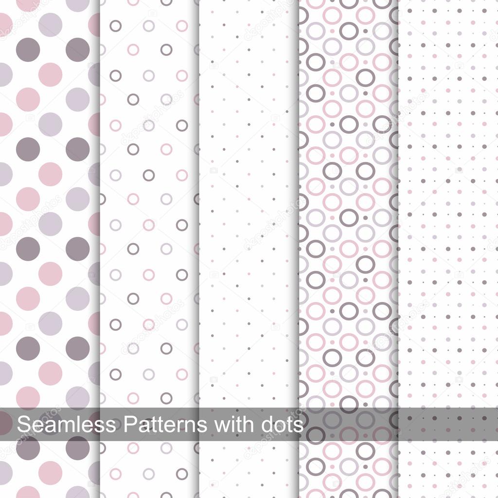 Delicate dotted patterns. Stock Vector Image by ©Sheunw #112336726