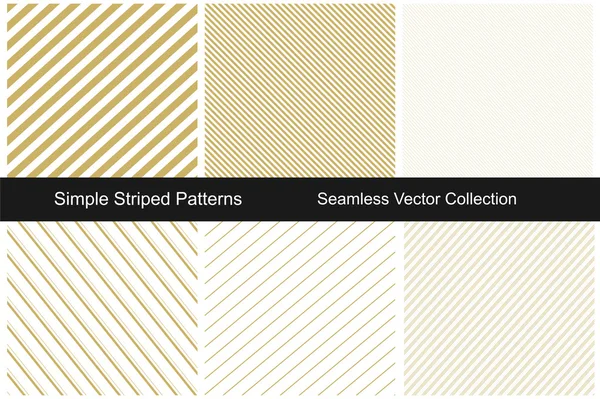Set of seamless patterns, straight stripes, black and white texture ...