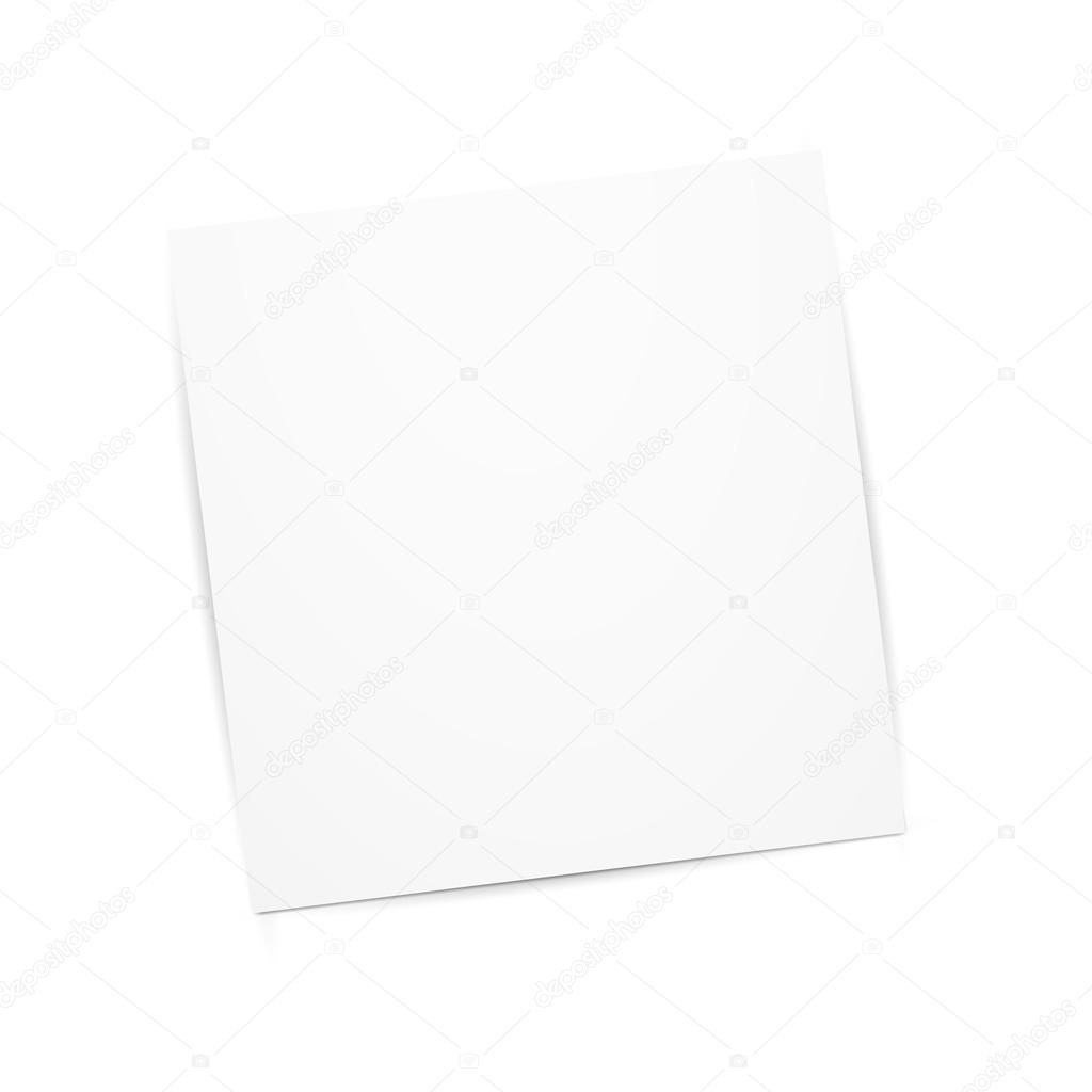 Vector sheet of paper. Stock Vector Image by ©Sheunw #112352132