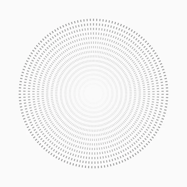 Abstract dot shape, vector design element — Stock Vector © Sheunw #57105635