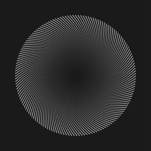 Abstract dot shape, vector design element — Stock Vector © Sheunw #57105635