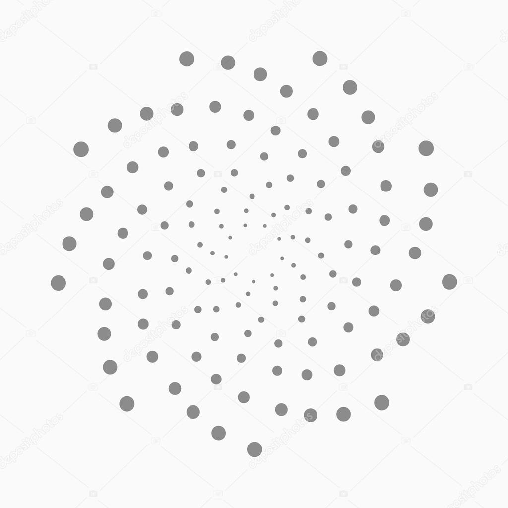Abstract dot shape, vector design element Stock Vector Image by ©Sheunw ...